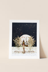 Sister Golden | "December Moon" Flower Print