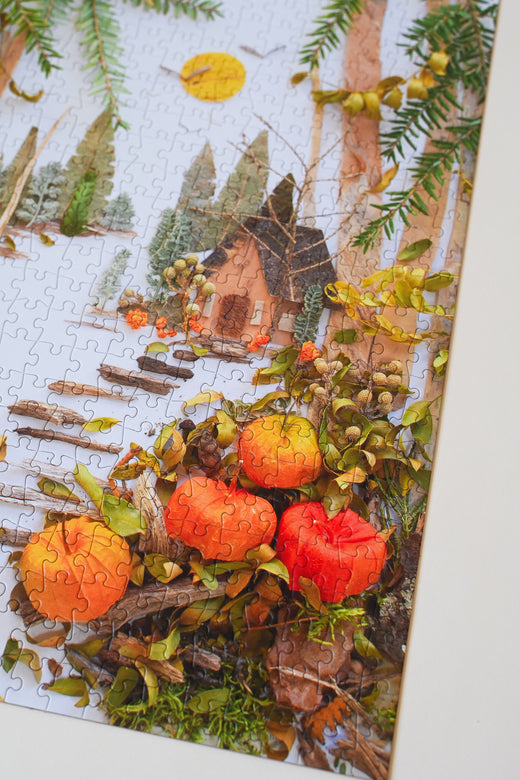 Jigsaw Puzzle: Pumpkin Patch – Sister Golden