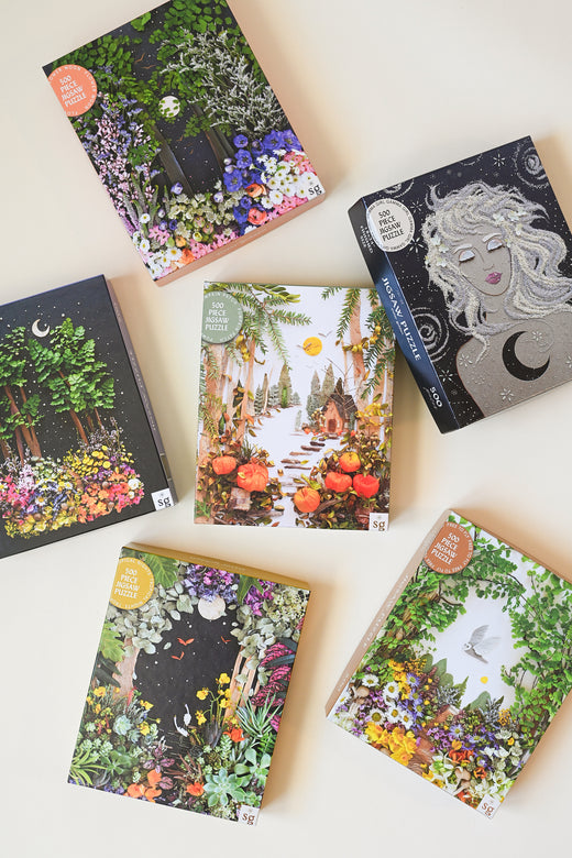 Jigsaw Puzzle: Pumpkin Patch – Sister Golden