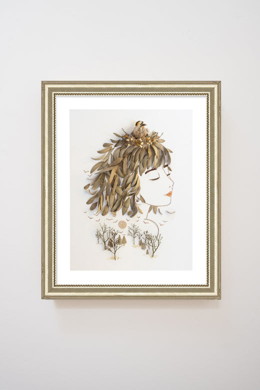 Sister Golden | "Moon Bird" Flower Print