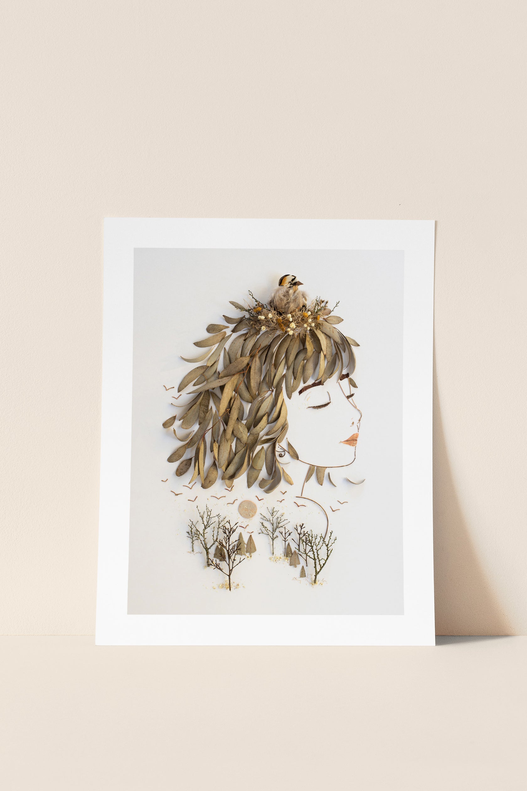Sister Golden | "Moon Bird" Flower Print