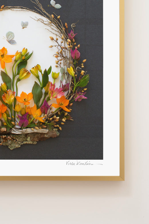 "Radiate" Flower Print – Sister Golden