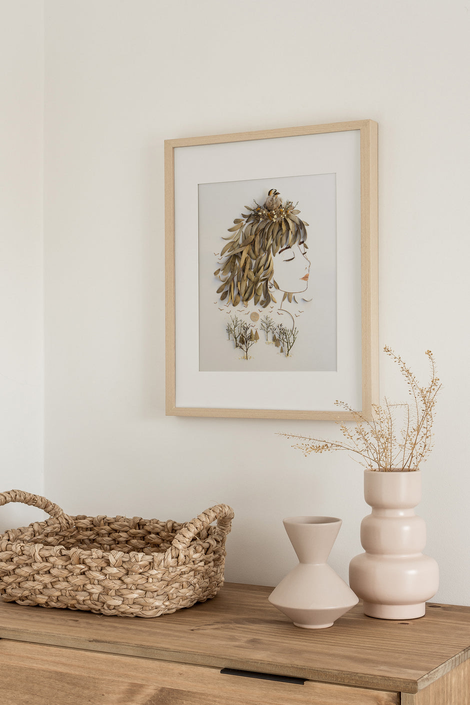 Sister Golden | "Moon Bird" Flower Print