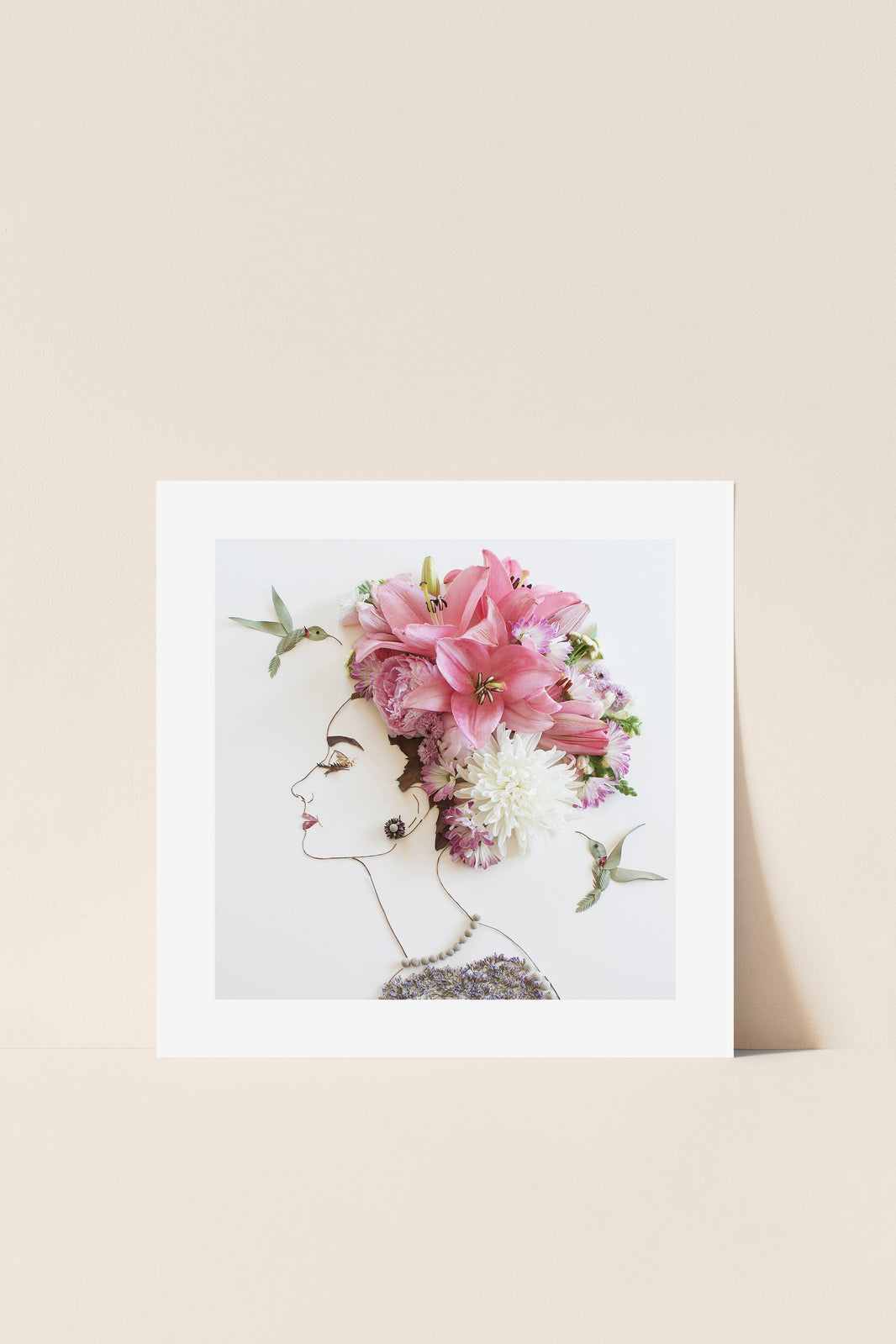 Sister Golden | "My Fair Lady" Flower Face Print